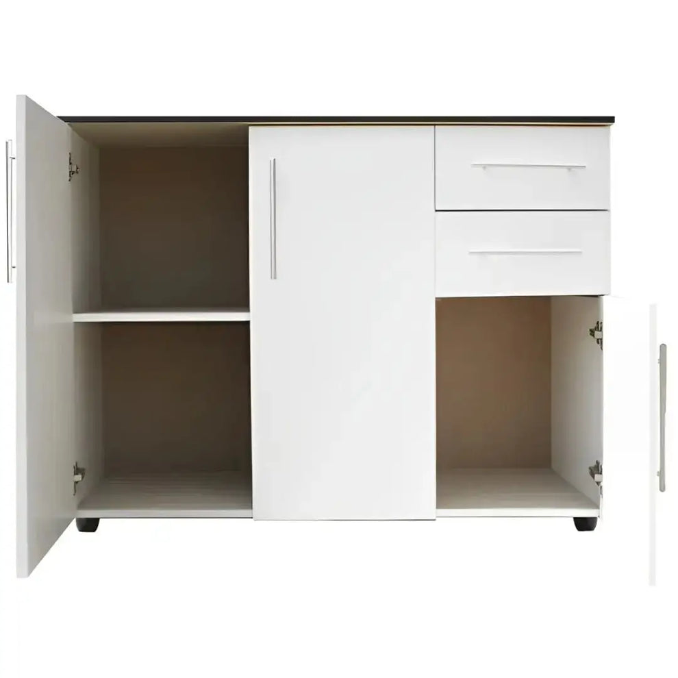 Kitchen Cabinet Unit With 3 Doors & 2 Drawers | City Cupboards®
